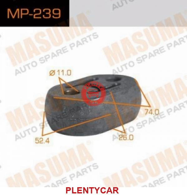 Крепление глушителя Masuma MP-239 OEM_ к-т2шт. MASUMA MP-239 купить в интернет-магазине ...